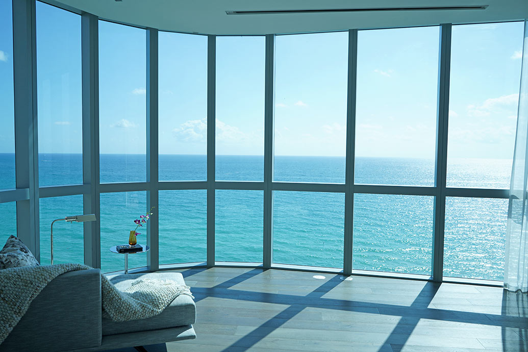 Château Beach Residences Master Suite Design | DKOR Interiors