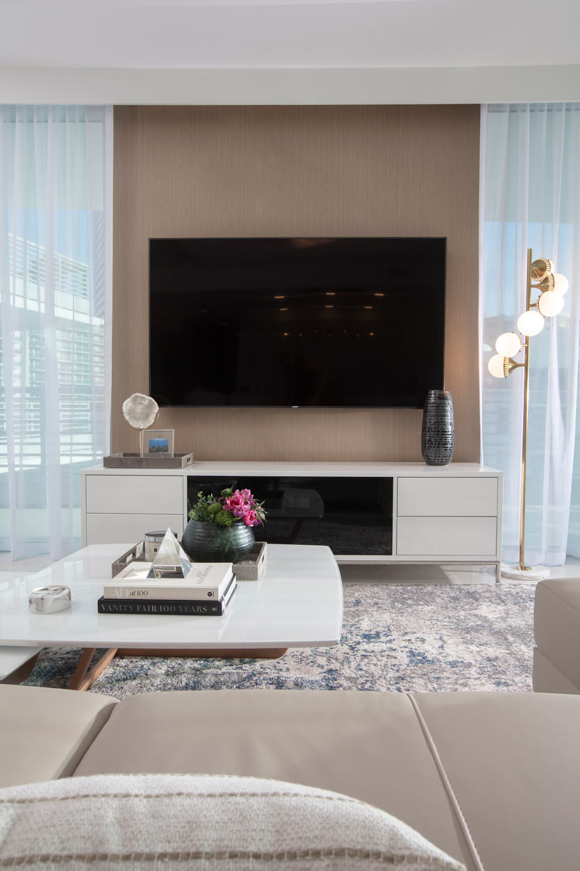 Miami Beach Condo Renovation: Glam Reveal | DKOR Interiors