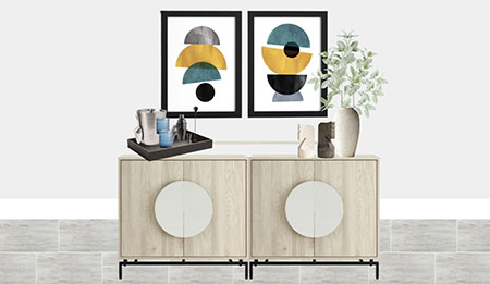 Mid-Century Modern Mini Bar Design at Home | DKOR Interiors