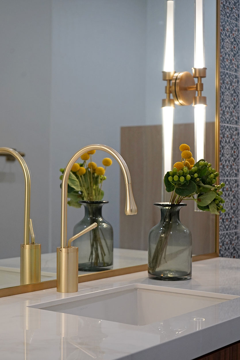 Our Favorite Season Inspires a Cabana Bathroom Design
