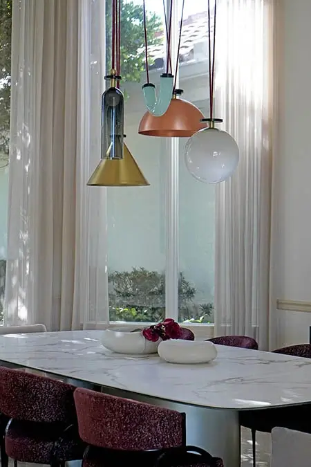 A Celestial Dining Room Before and After | DKOR Interiors